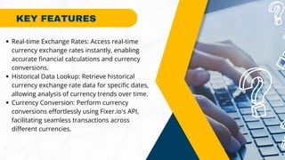 Fixer.io: Currency Conversion API for Developers | PPT