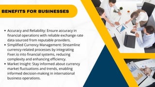 Fixer.io: Currency Conversion API for Developers | PPT