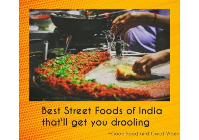 STREET FOOD OF INDIA | PDF