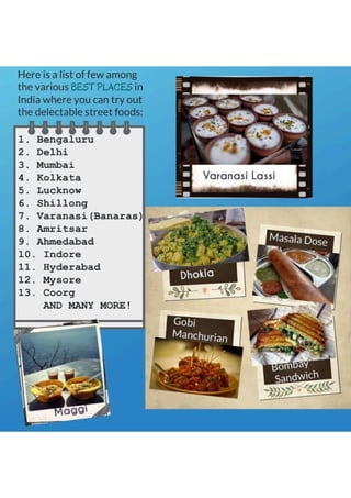 STREET FOOD OF INDIA | PDF