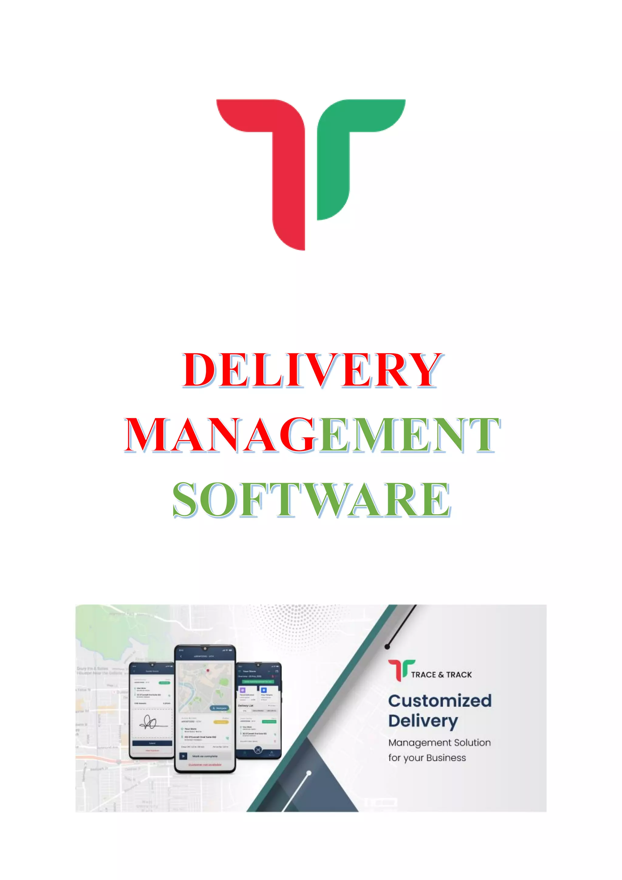 Delivery Management Software | PDF