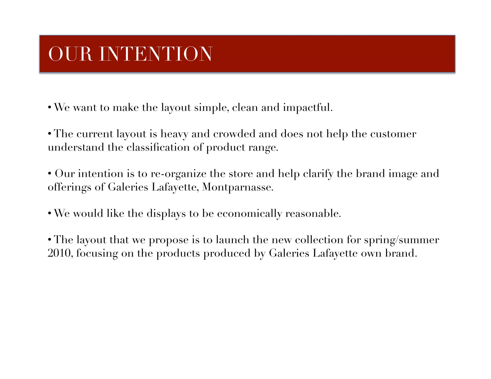 Galeries Lafayette Accessories Merchandising | PDF