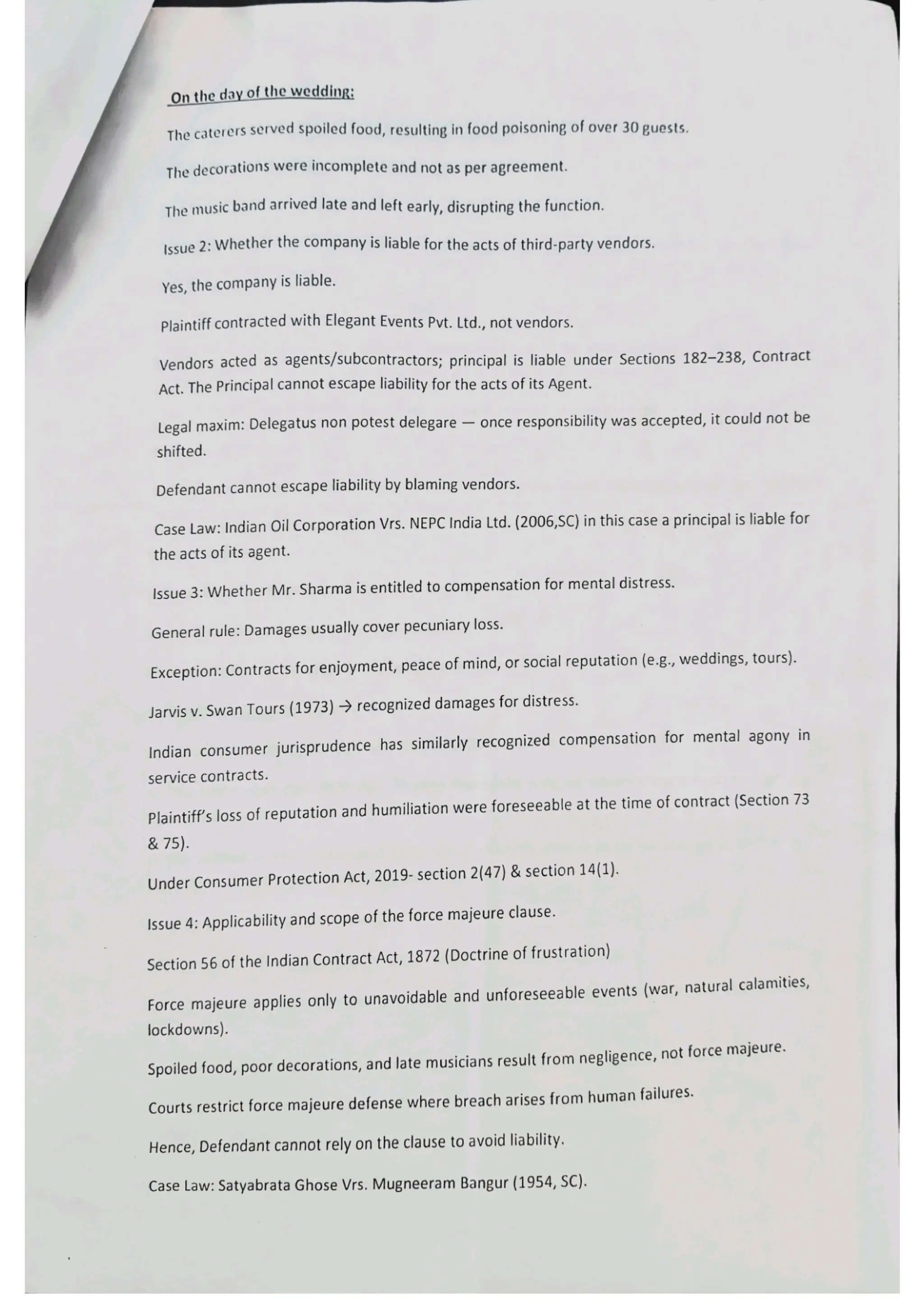 Written statement format and documents and | PDF