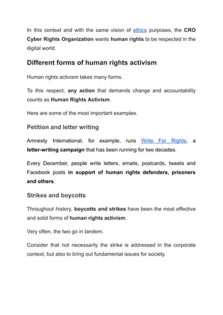 A Comprehensive Guide To Human Rights And The Global Effort To Uphold ...