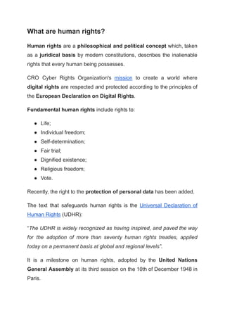 A Comprehensive Guide To Human Rights And The Global Effort To Uphold ...