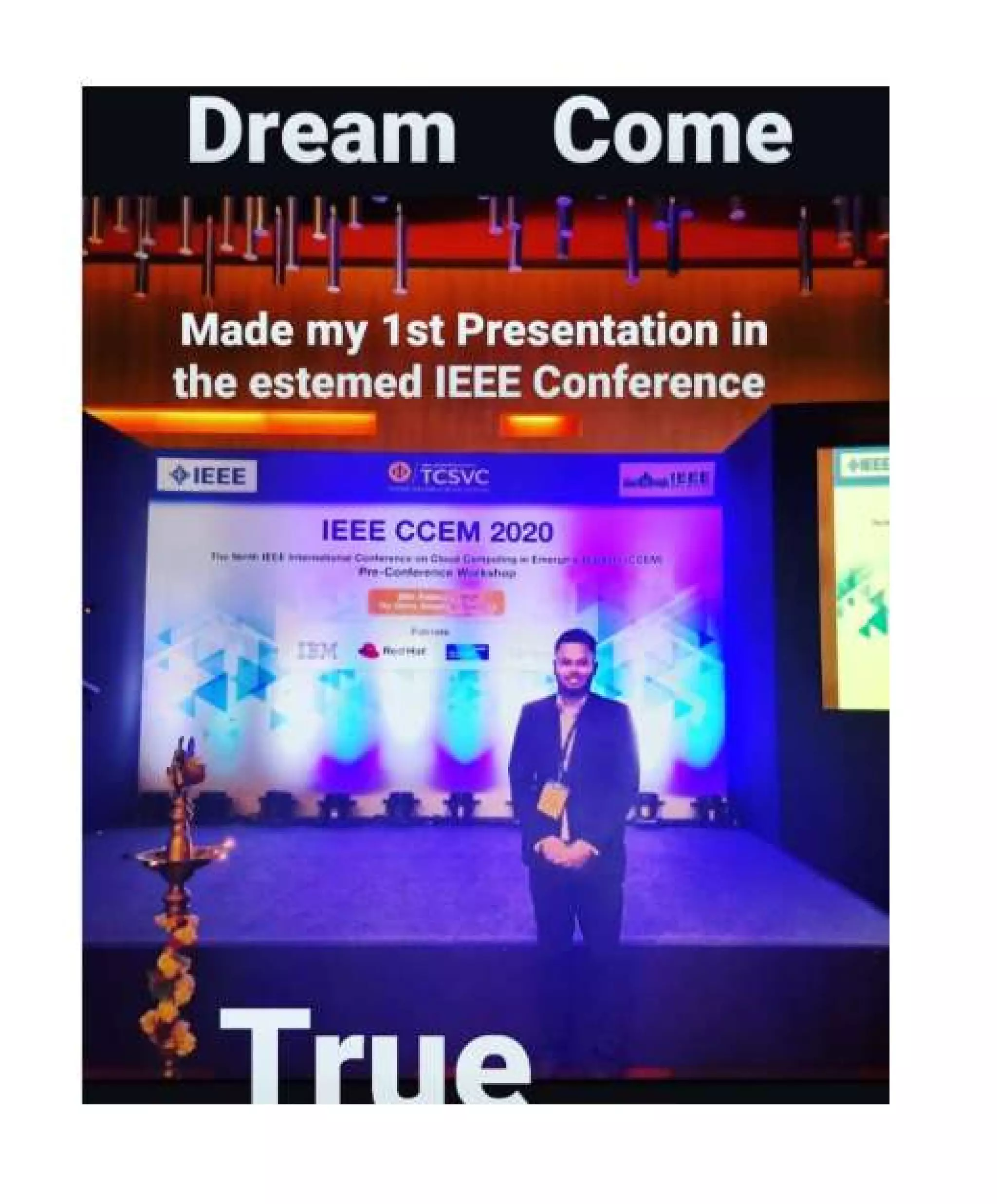 Presentation in IEEE International Conference on Cloud Computing | PDF
