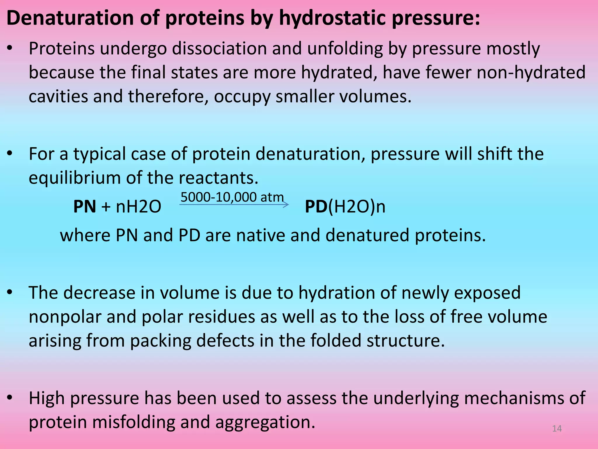 PROTEIN DENATURATION | PPTX