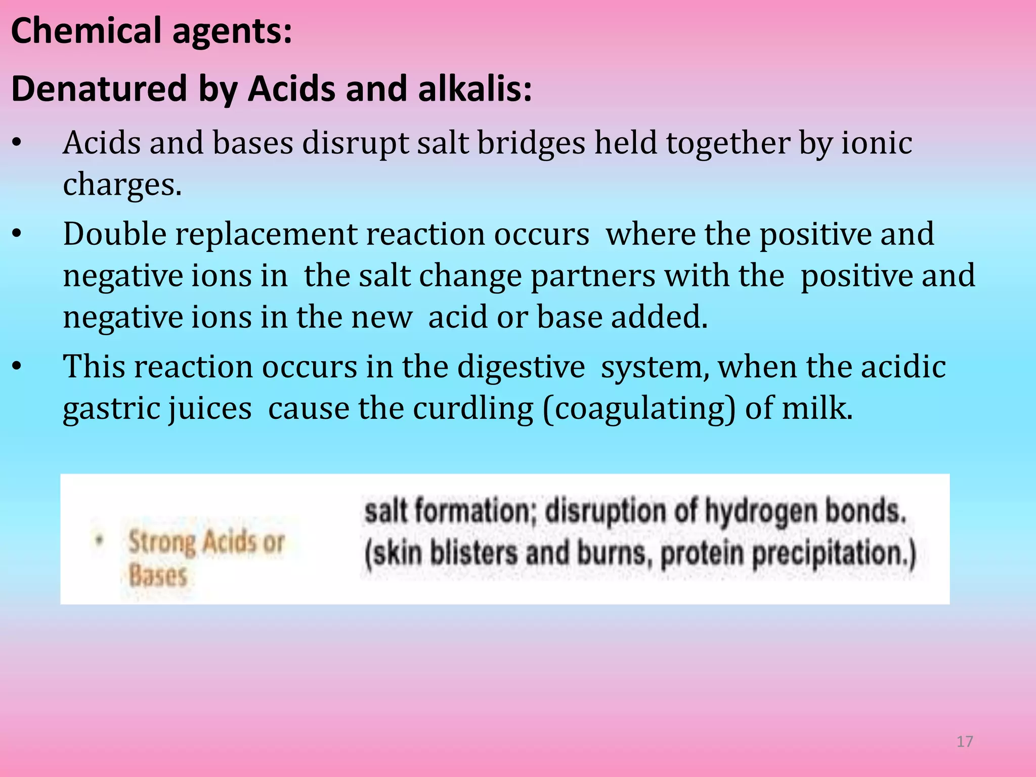 PROTEIN DENATURATION | PPTX