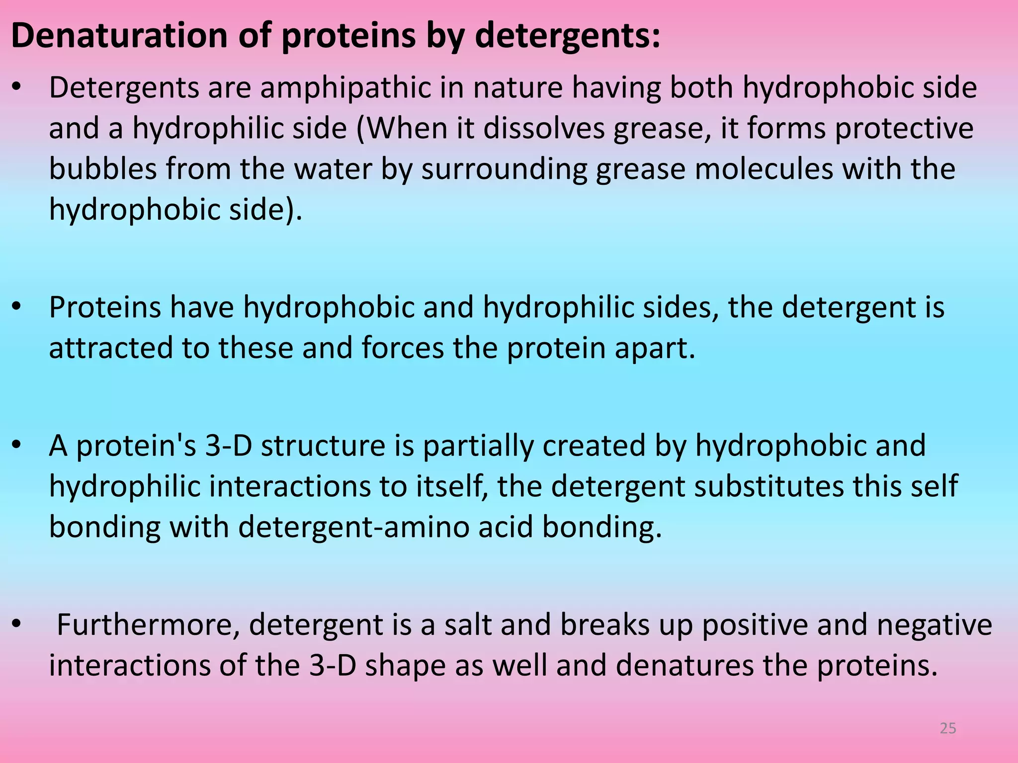 PROTEIN DENATURATION | PPTX