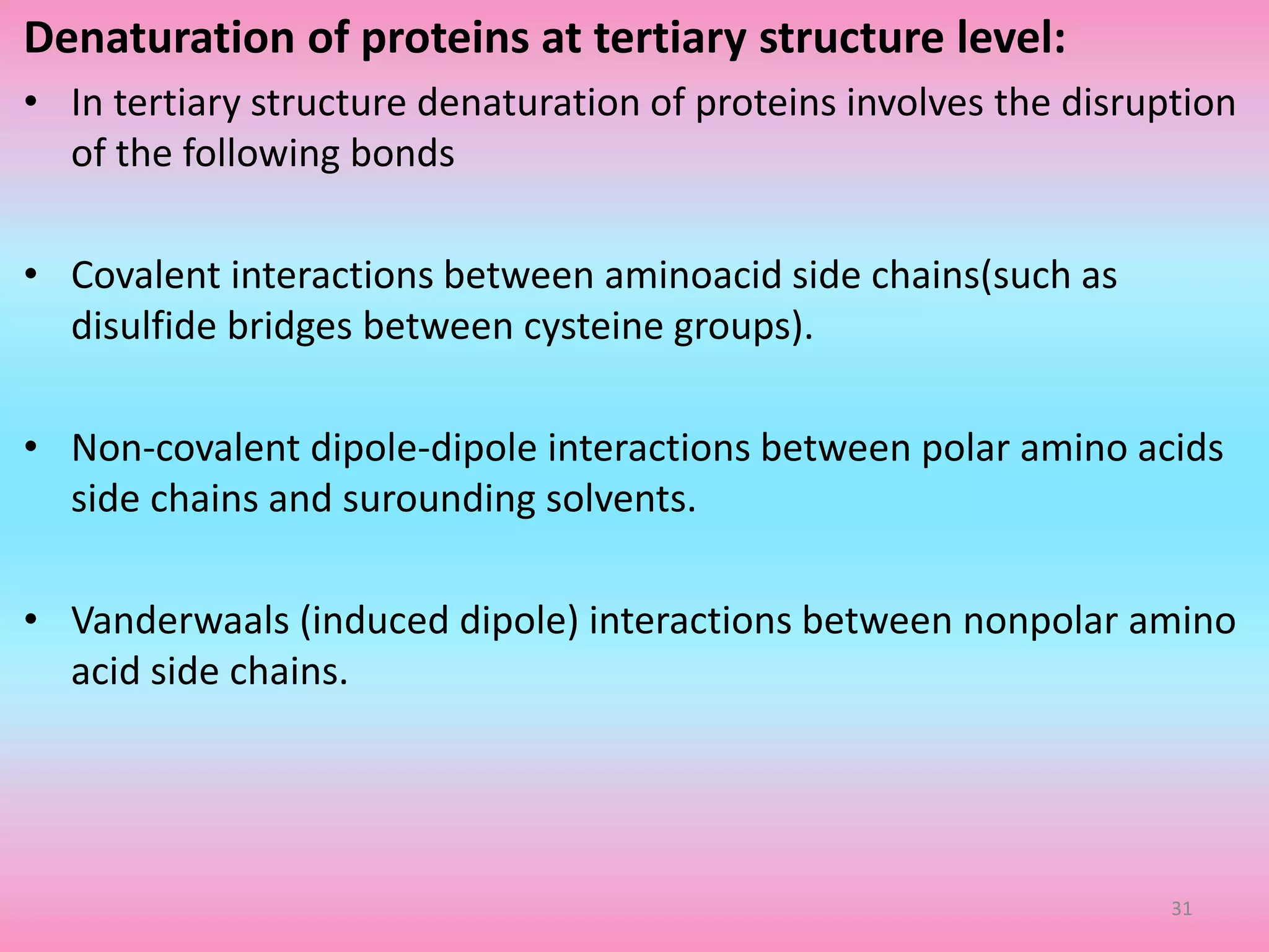 PROTEIN DENATURATION | PPTX