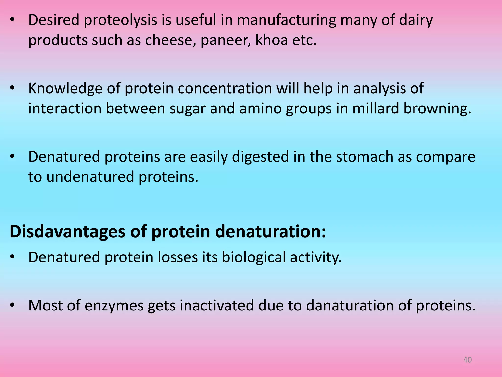 PROTEIN DENATURATION | PPTX