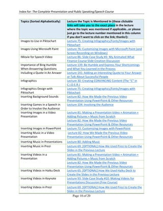 public speaking pdf to learn public speaking | PDF