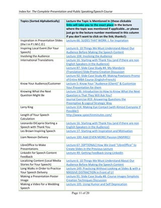 public speaking pdf to learn public speaking | PDF