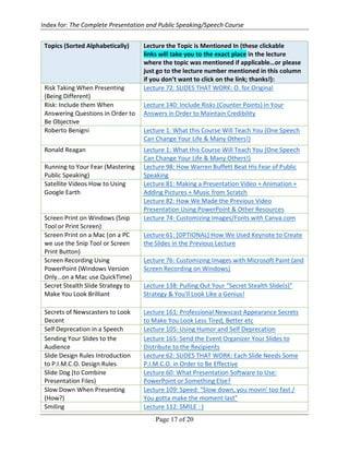 public speaking pdf to learn public speaking | PDF