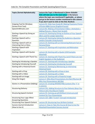 public speaking pdf to learn public speaking | PDF