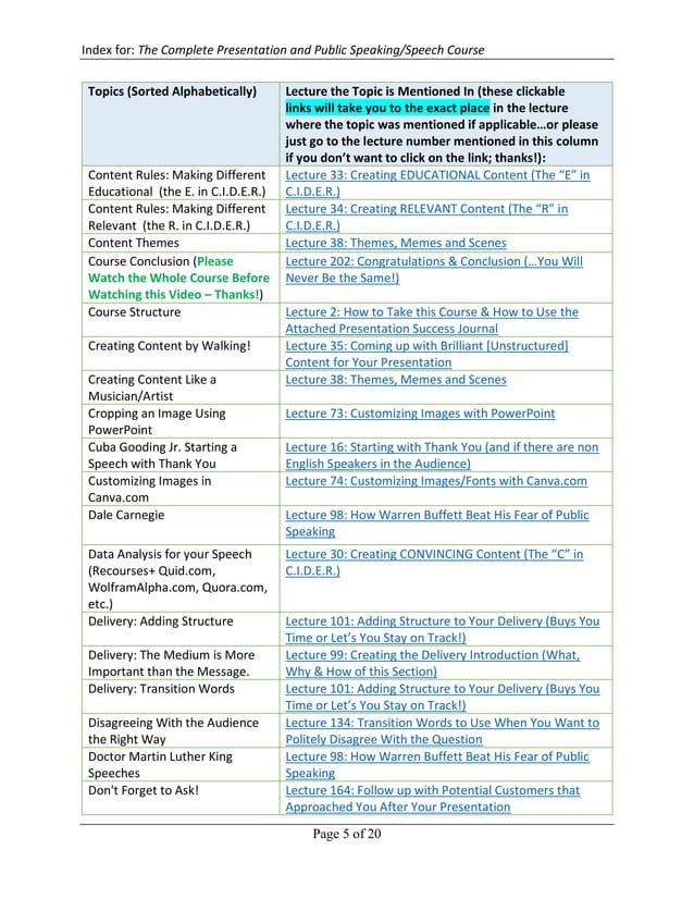 public speaking pdf to learn public speaking | PDF