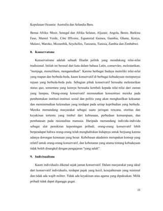 Pengertian Macam-macam Ideologi Dunia Secara Filsafat | PDF