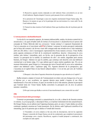 La metamorfosis de Kafka | PDF