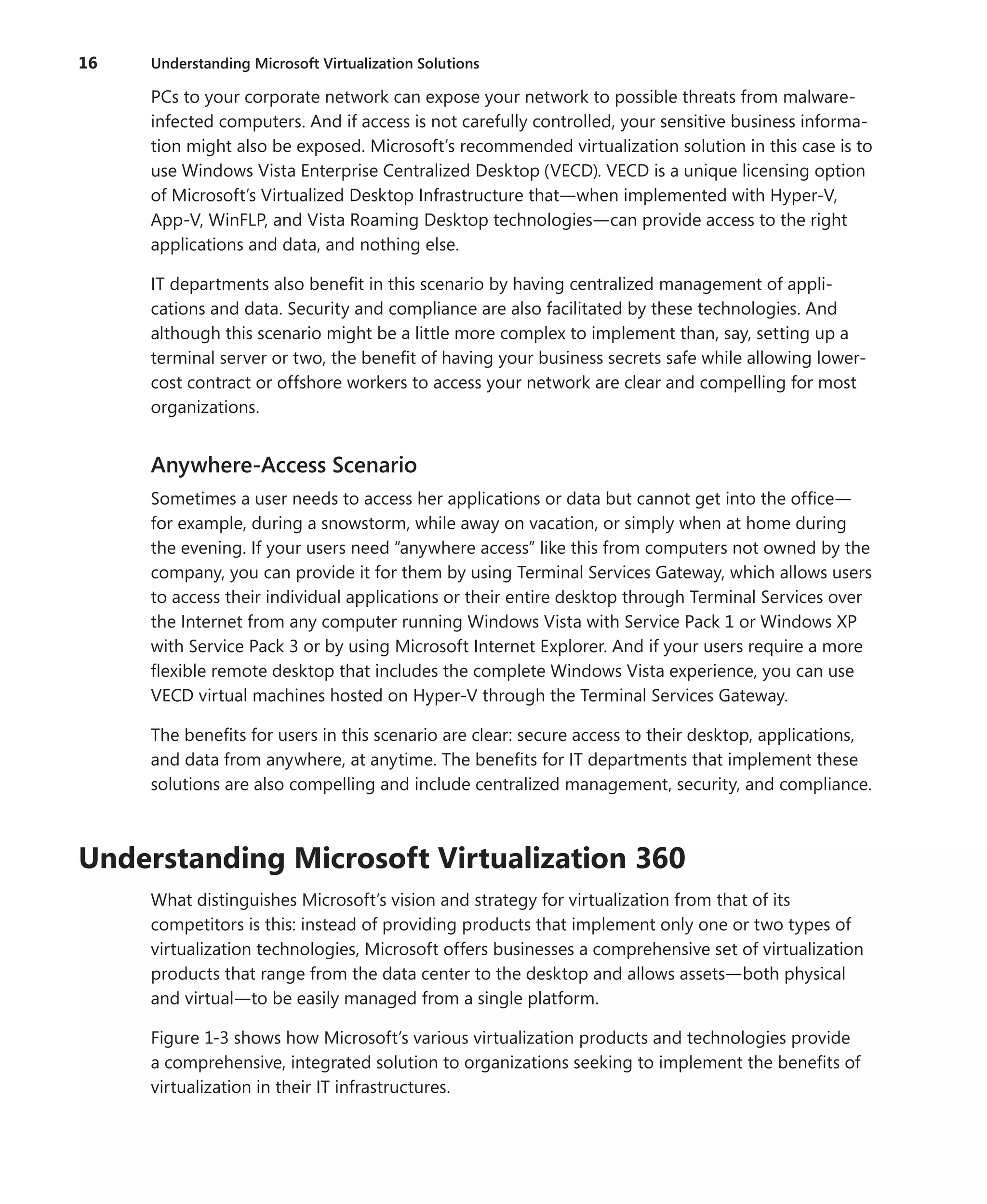 Microsoft Virtualization Solutions | PDF