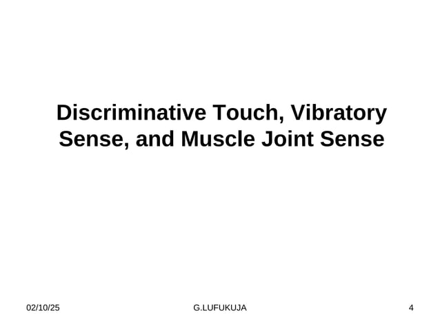 Ascending pathways of pain and temperature | PPT