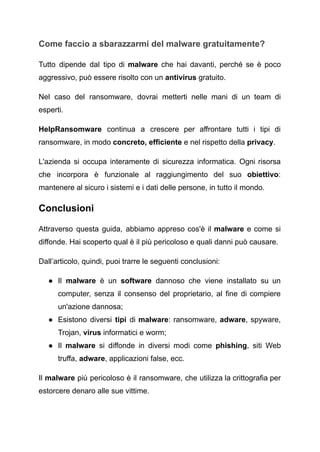 Che Cos'è Il Malware, Come Si Diffonde E Qual È Il Più Pericoloso ...