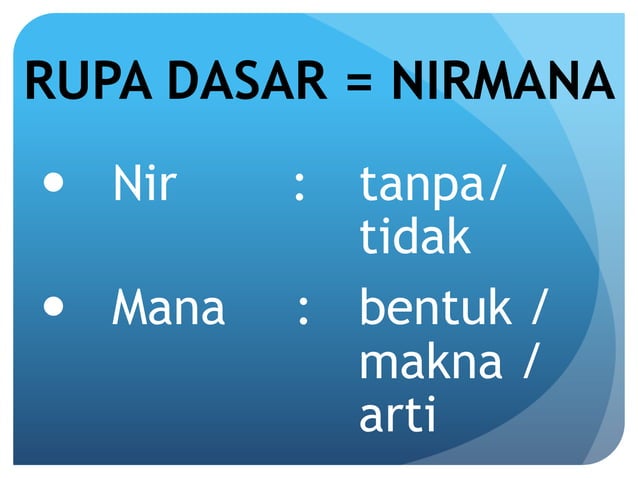 RUPA DASAR | PPT