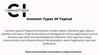 TOPICAL PRODUCT PAIN OIL | PDF
