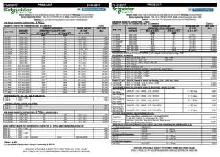 Price List-Azcorp Engineering Services Schneider Electric-Partner | PDF