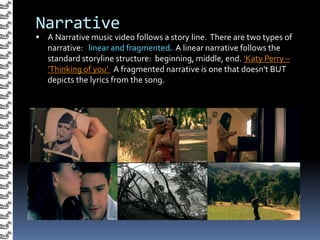 music videos codes and conventions | PPT