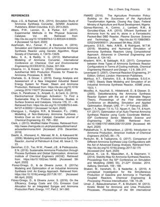 Influence of Operating Variables on Functional Parameters of Ammonia Synthesis Reactor | PDF