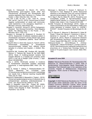 Role of Nonfermenting Gram-Negative Bacilli Responsible for Respiratory Tract Infections seen in ...