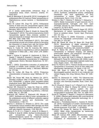 Application of Nanomaterials in Medicine: Drug delivery, Diagnostics and Therapeutics | PDF