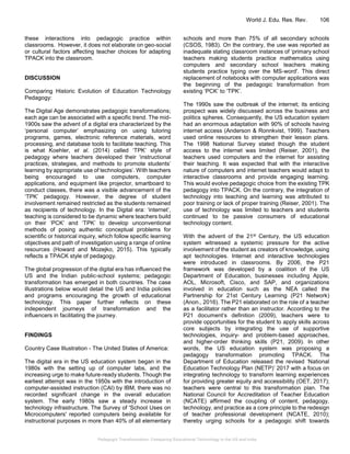 Pedagogic Transformation: Comparing Educational Technology in the US and India | PDF