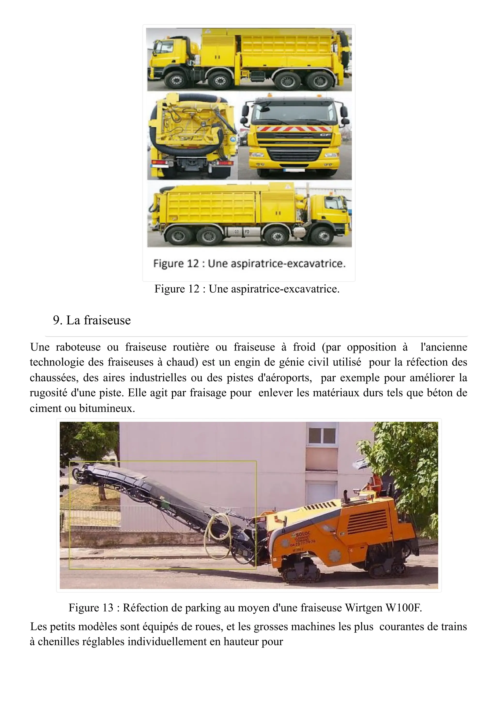 Les différents engins de chantier du BTP avec leurs rôles | PDF