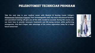 Phlebotomists Courses | PDF