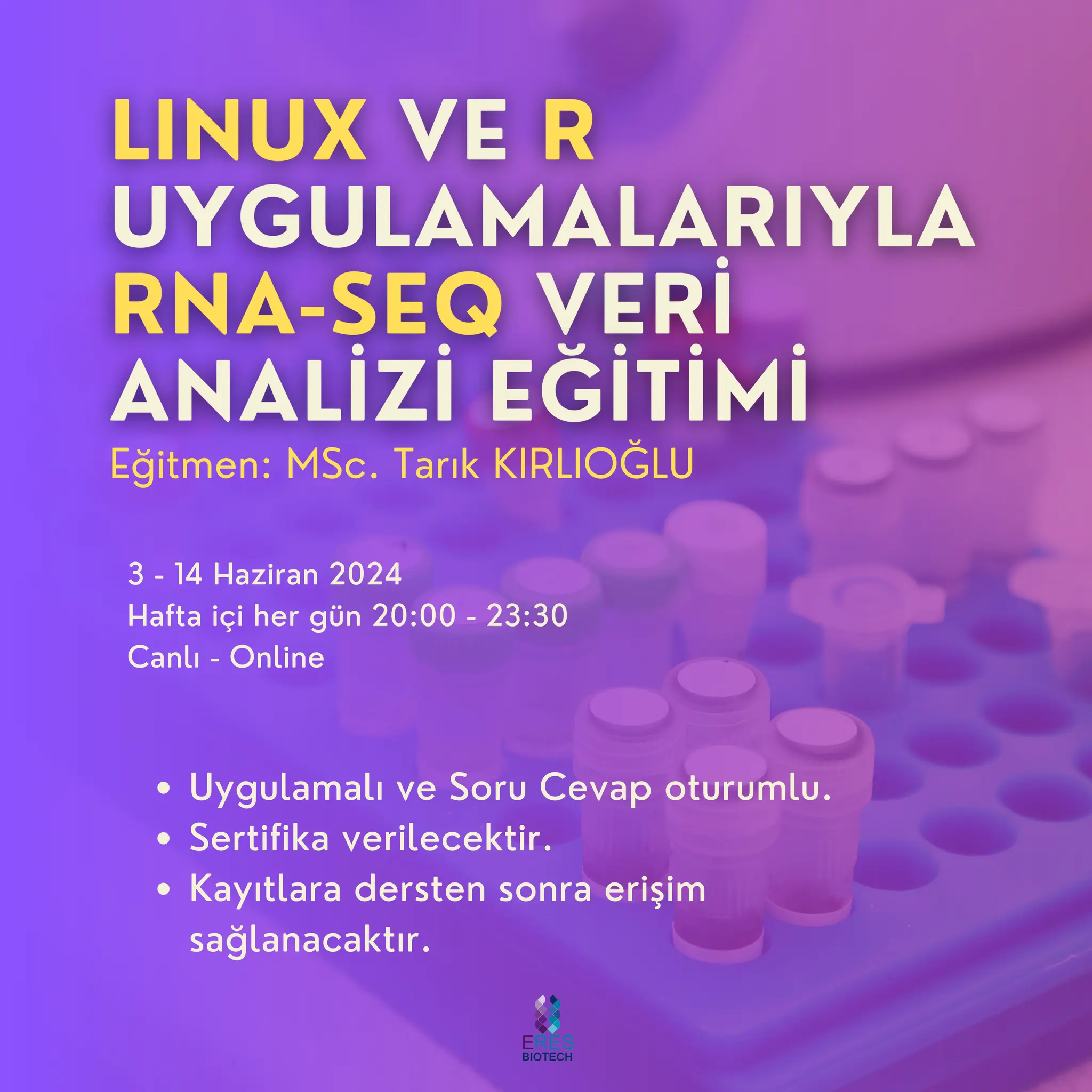 Linux ve R Uygulamalarıyla RNA-seq Veri Analizi Eğitimi | PDF
