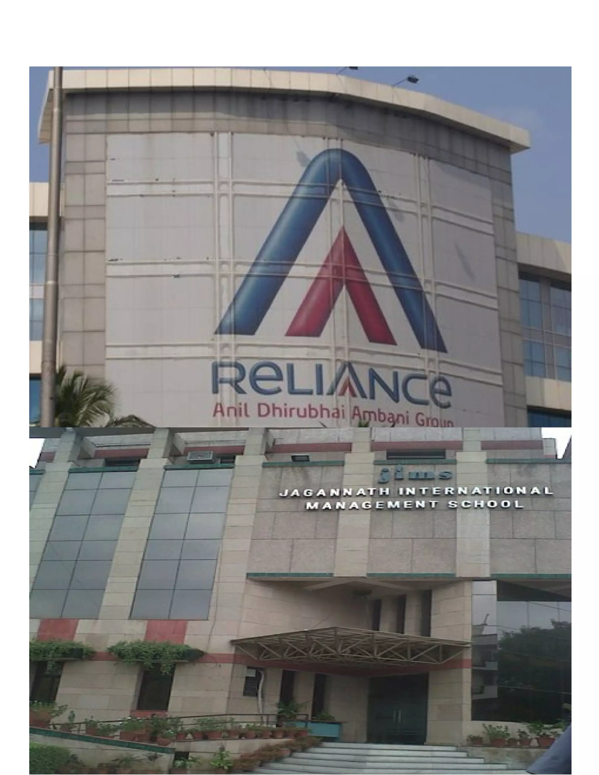 Project Report On Reliance PMS | PDF