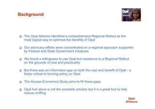 NPYWC Opal Fuel Analysis Presentation | PDF