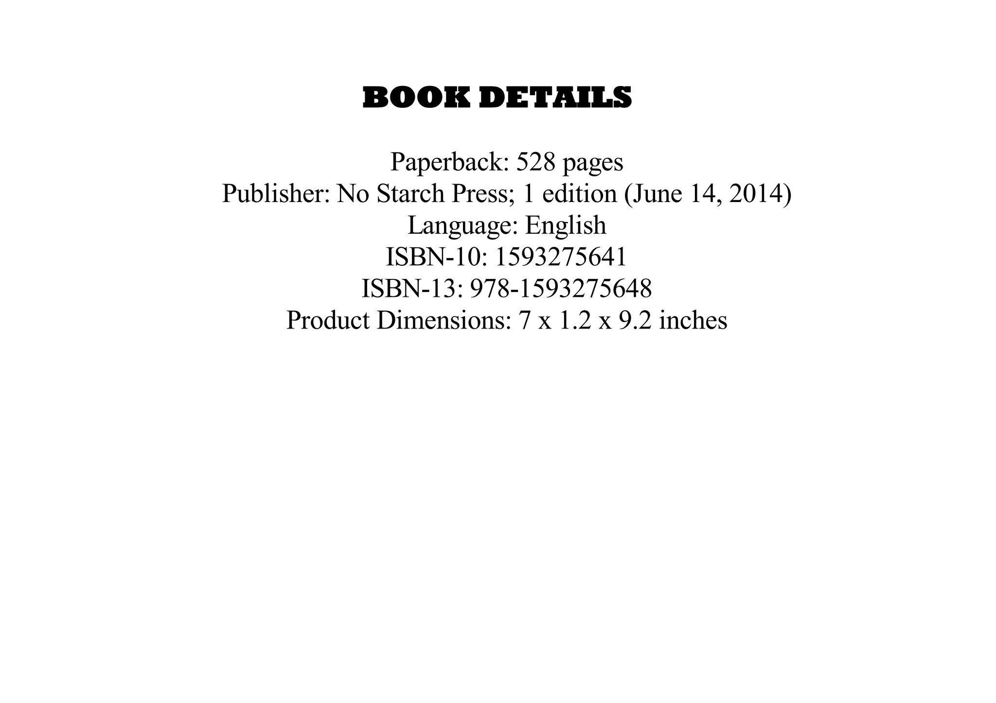 [PDF] Penetration Testing: A Hands-On Introduction to Hacking | PDF