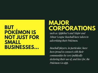 Pokemon Go Is "Augmenting" the Face of Branding/Marketing by Evan ...