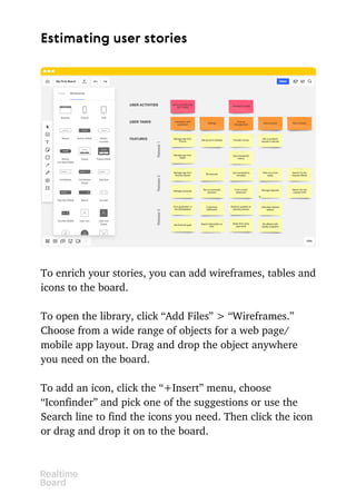 How Scrum masters use an online whiteboard for user story mapping | PDF