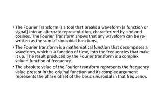 PDF ppt fourier series and Fourier transforms .pdf