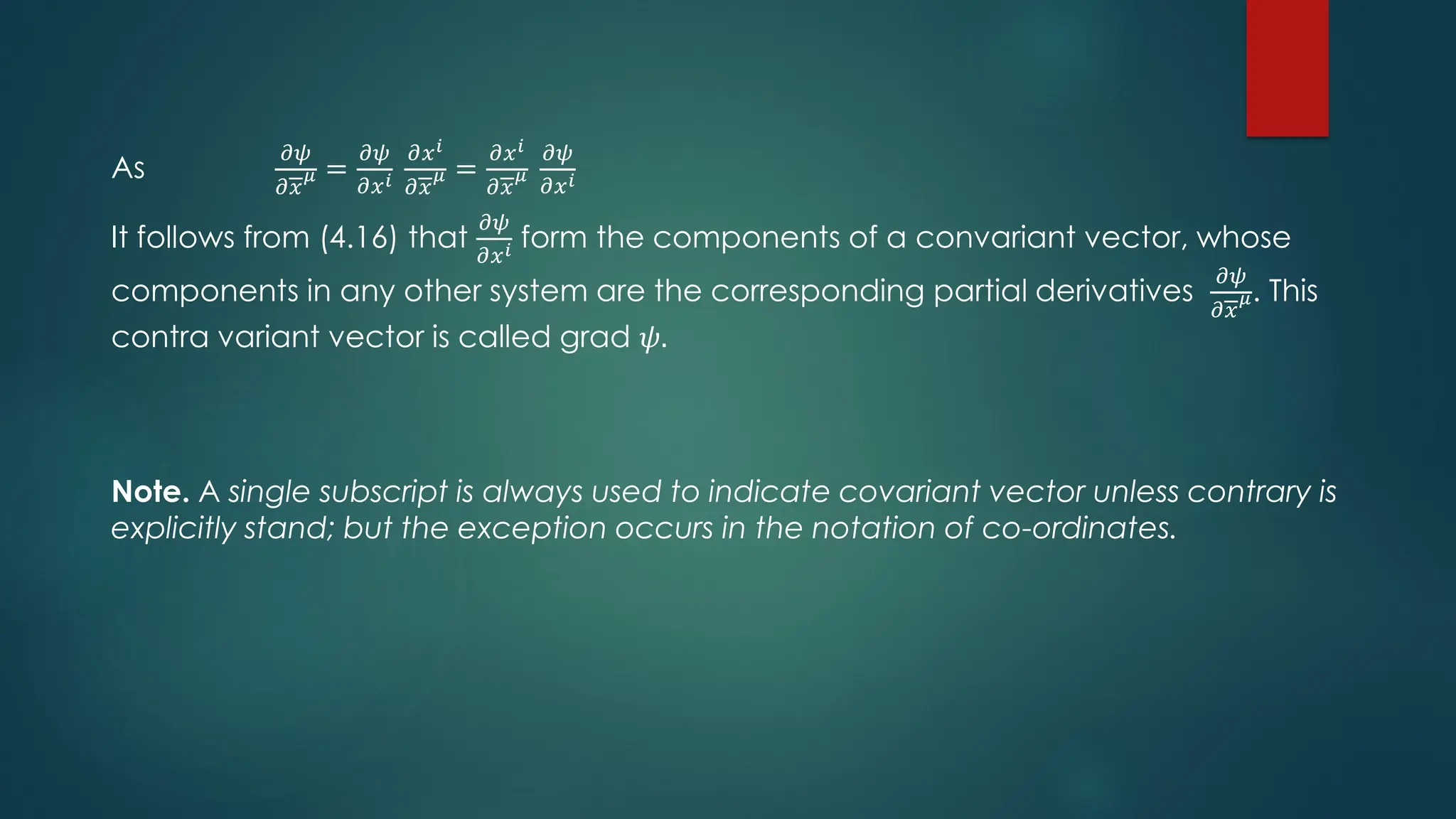 ppt MATHEMATICAL PHYSICS tensor unit 7.pdf