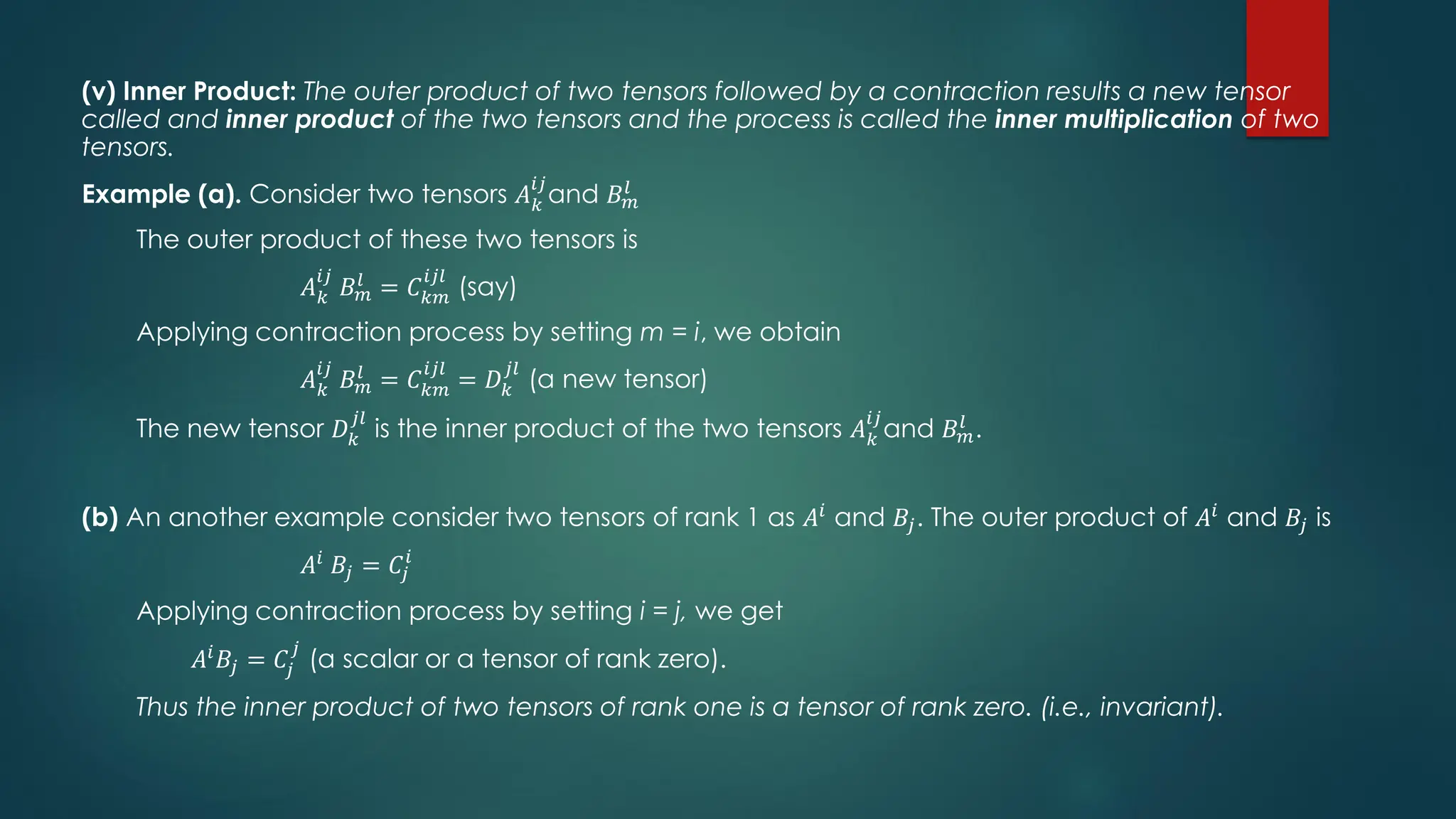 ppt MATHEMATICAL PHYSICS tensor unit 7.pdf
