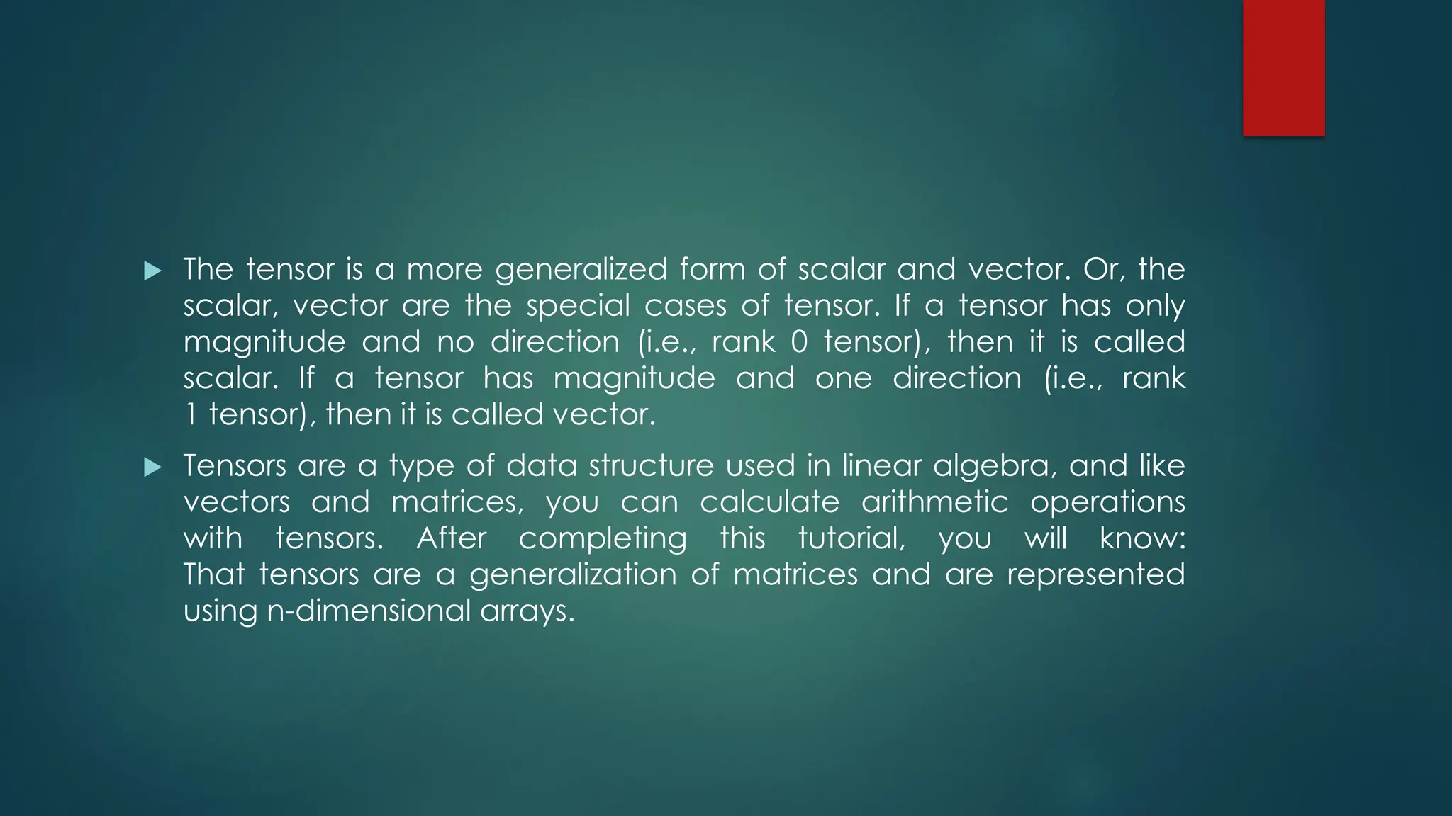 ppt MATHEMATICAL PHYSICS tensor unit 7.pdf