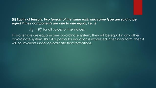 ppt MATHEMATICAL PHYSICS tensor unit 7.pdf
