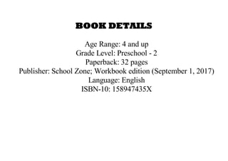 [PDF] Preschool Basics Workbook Ages 3-5 | PDF