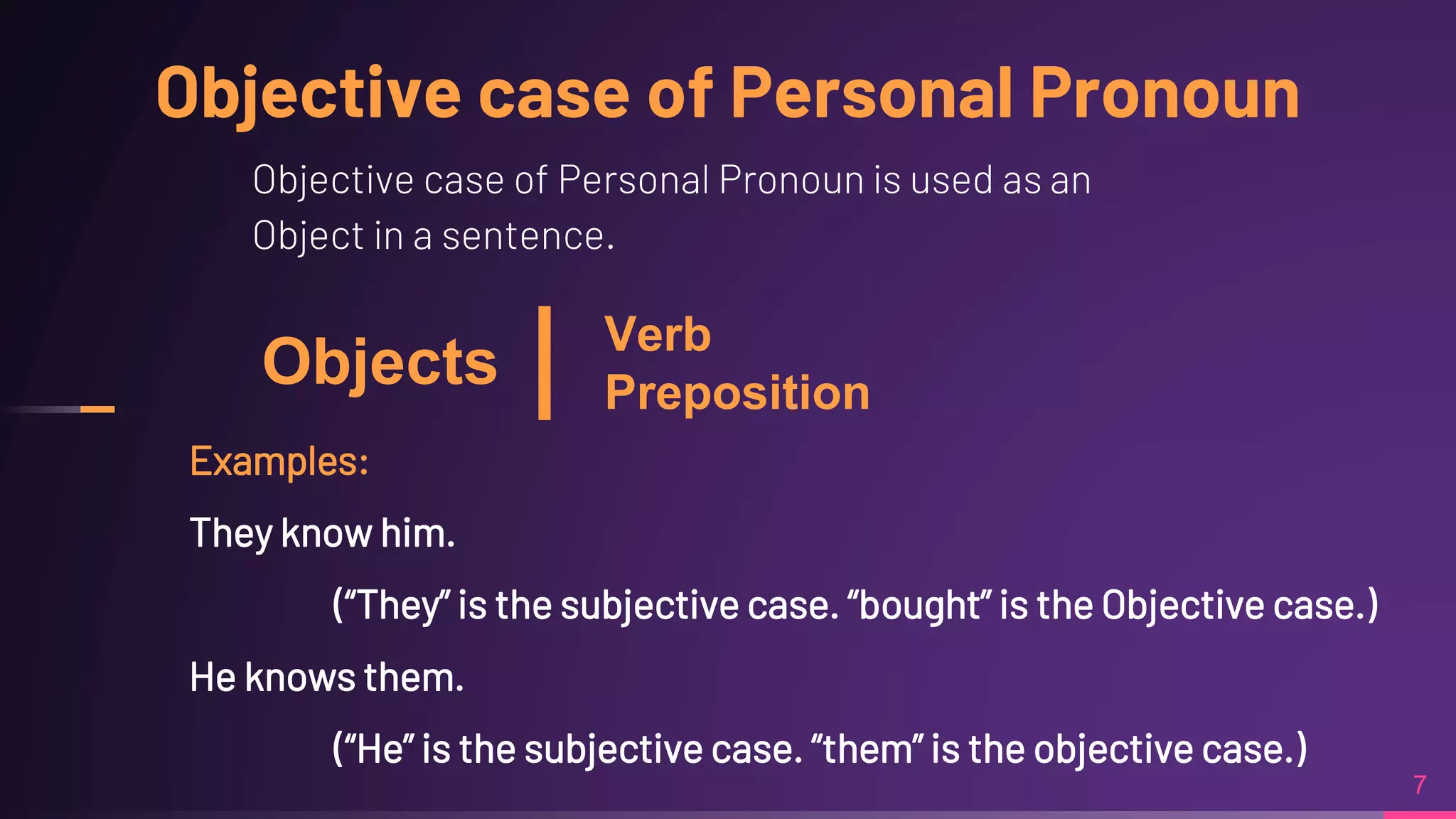 Pronoun and personal pronoun cases of the personal pronoun | PDF