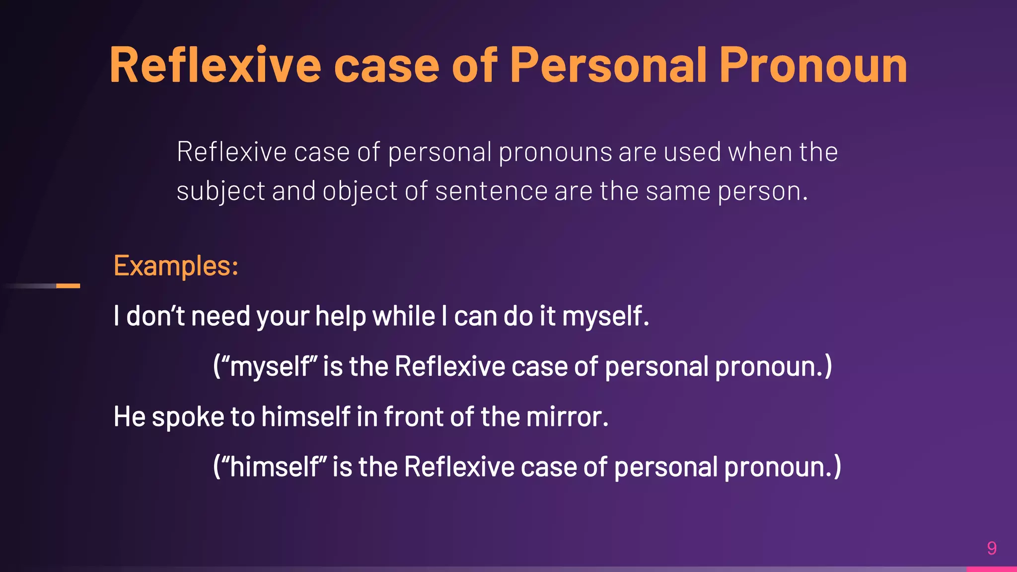 Pronoun and personal pronoun cases of the personal pronoun | PDF