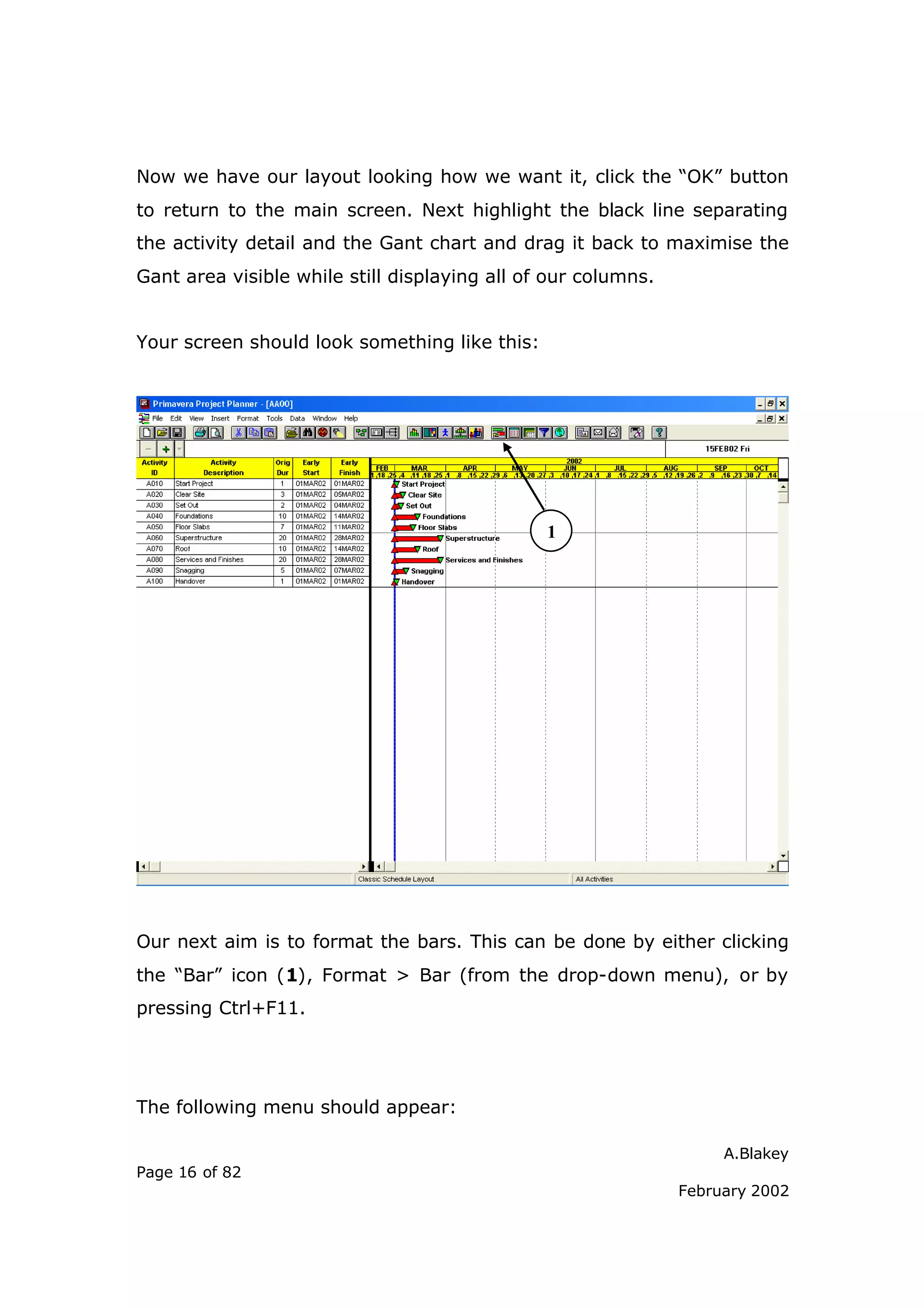 Pdf primavera tutorial | PDF
